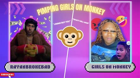 PIMPING GIRLS ON MONKEY VERY FUNNY YouTube