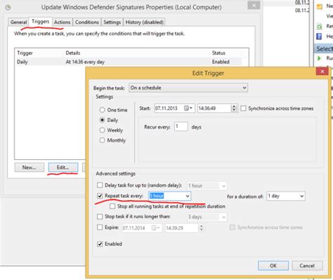 How To Change The Windows Defender Update Frequency