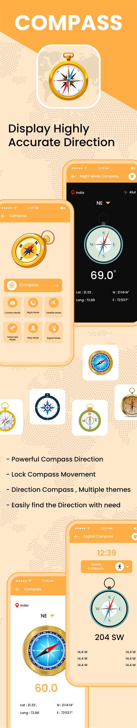 Compass And Altimeter Android Source Code Codester