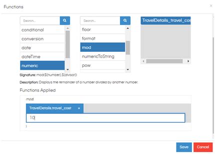 Mod Database Function Usage In Helical Insight