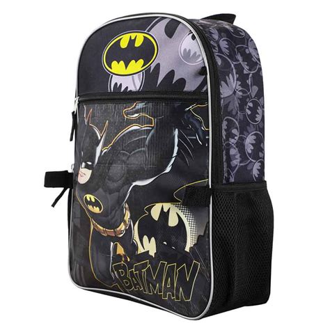 Batman Comic Backpack 5 Piece Set Entertainment Earth