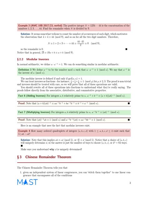 Nqu Mod Pdf Number Theory Mathematical Objects