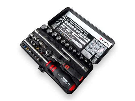 1 4 Wurth Multi Socket Set 33 Pcs