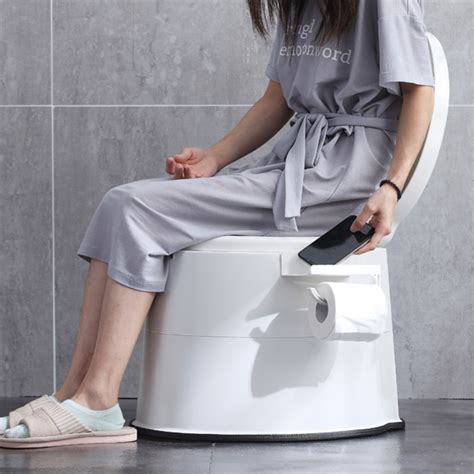 에이치앤아이 이동식 좌변기 분리형 이동식 변기 Pt03 캠핑변기 비닐롤팩1개 증정 티몬