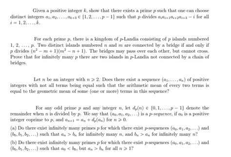 Solved Given A Positive Integer K Show That There Exists A Chegg Com