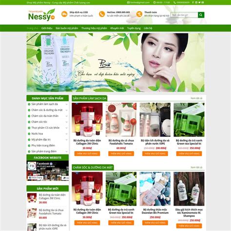 source code theme wordpress shop mỹ phẩm 02 2025 themevip source code
