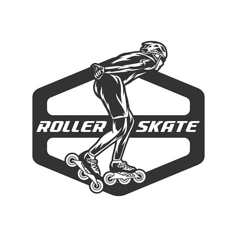 Premium Vector Roller Skate Logo