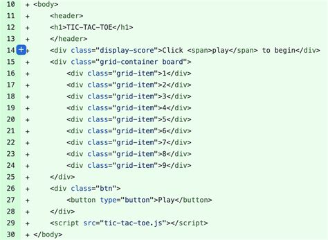 Github Selinalaverydevportfolio 1 Tictactoe Tic Tac Toe Sei