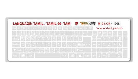 Standard Tamil Keyboard Layout At John Remaley Blog