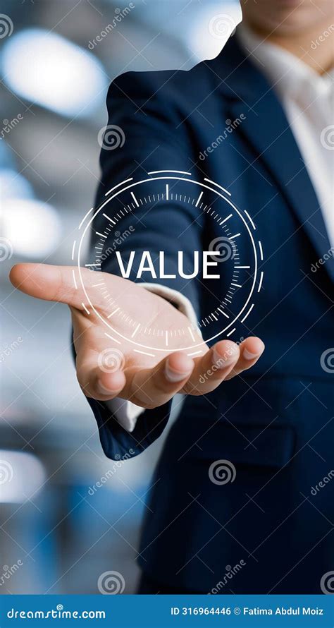 Formally Dressed Person Reaching For Digital Interface Labeled Value On Circular Gauge Stock
