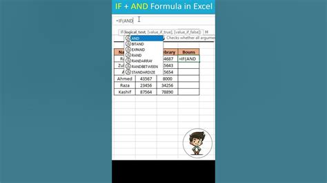 Ifand Formula In Excelexceltutorialexceltipsexceltricksshorts