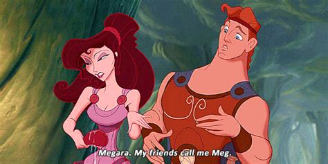 Hercules And Meg Kiss