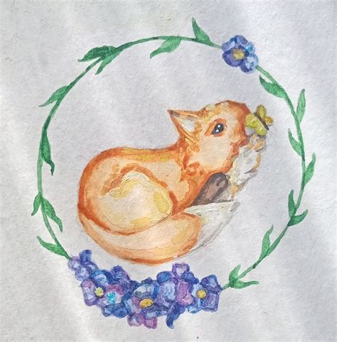 Аватарка для группы в ВК Лисья галерея Usiaro сhanterelle