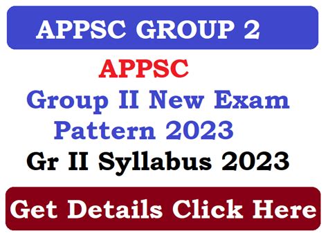 Appsc Group Ii New Exam Pattern 2023 Out Ap Group 2 Prelims Mains Exam