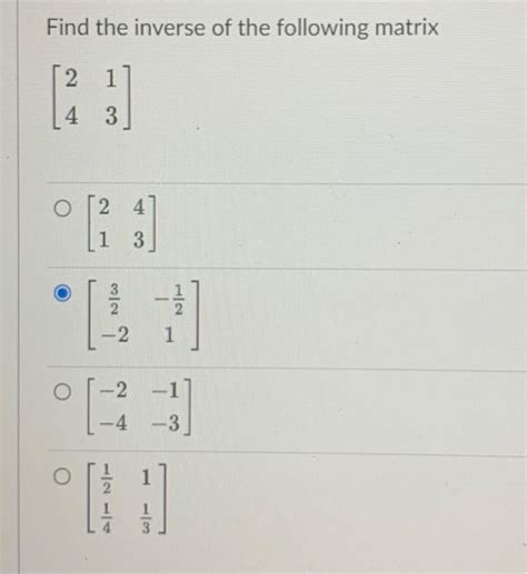 solved find the transpose of the following matrix