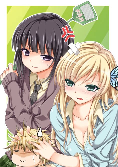Kashiwazaki Sena Mikazuki Yozora And Hasegawa Kodaka Boku Wa Tomodachi Ga Sukunai Drawn By