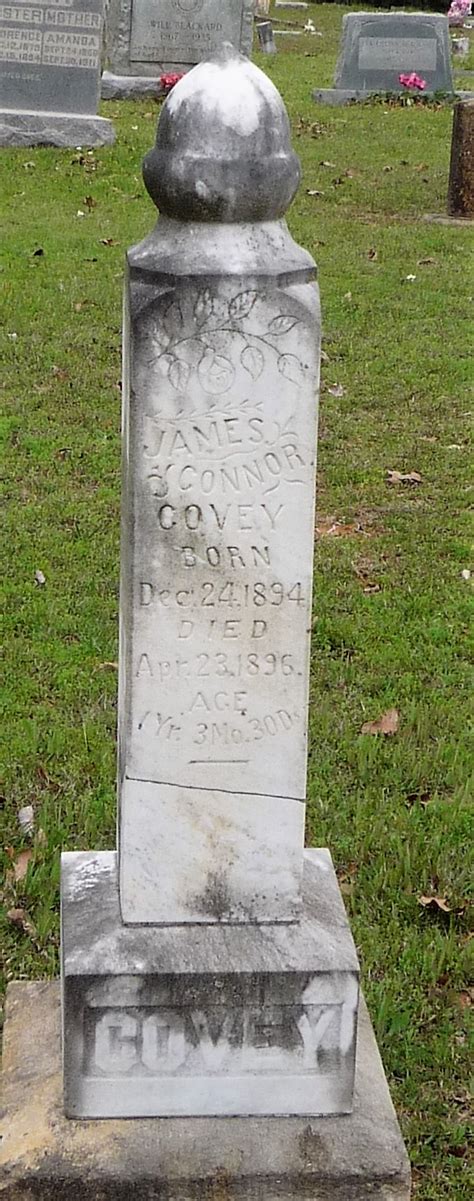 James Connor Covey 1894 1896 Mémorial Find A Grave