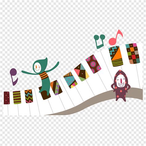 만화 음악 일러스트 피아노 가구 어린이 Png Pngegg