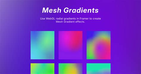 Mesh Gradient Component