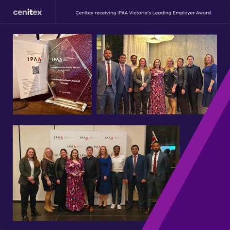 Cenitex On Linkedin Last Night Cenitex Was Presented The Leading Employer Award By Ipaa… 10