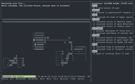 Curses Interface Bug Rnethack