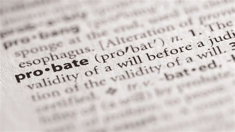 Understanding Probate
