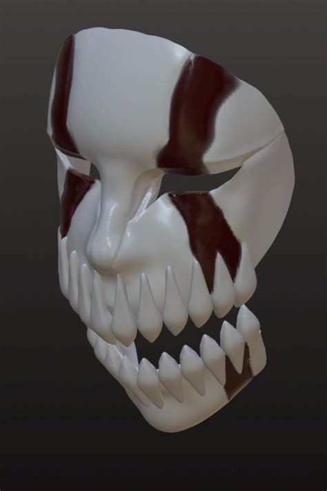 Bleach Ichigo Vizard Mask Stl Etsy