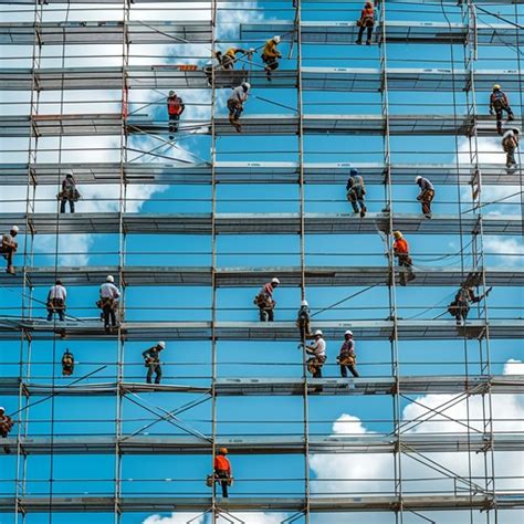 Free Scaffolding Construction Activity Image Download At Stockcake