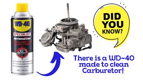 Can You Use Wd40 To Clean A Carburetor Petes Tools