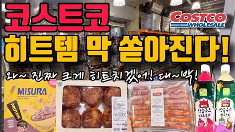 🛍️ 코스트코 초초초특급 히트템의 등장과 드디어 풀린 품절템까지 무더위엔 시원한 코스트코로~ 코스트코 추천템and신상 Costco Great Finds Youtube