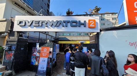 블리자드 오버워치2 성수 팝업스토어