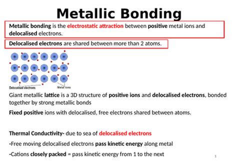 Topic 2 Bonding And Structure Teaching Resources