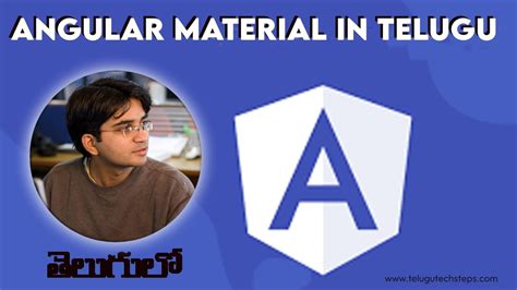 Angular Material In Telugu Angular Material Introduction Angular