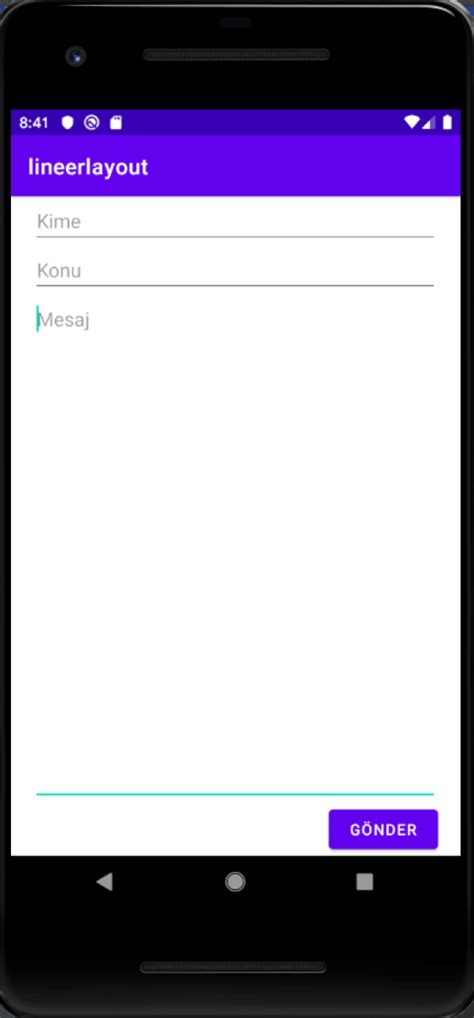 Android Linearlayout Kullanımı Örnekli Web Tasarım And Programlama