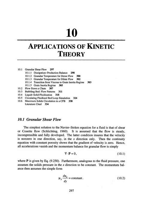 Pdf Multiphase Flow And Fluidization Applications Of Kinetic