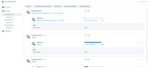 Btrfs Volume Size Smaller Than Identical Ext4 Rsynology