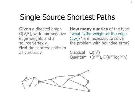 1 Quantum Query Complexity Of Some Graph Problems