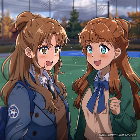 Ai创作图青春年少校园漫画人物 青春题材漫画人物 大和抚子 创空海百合 美早大樱 平锅木乃乃 青春题材人物插图 绿茶味阿达子 兔年贺瞳 黄组贞人 铭佐野井户 少女漫画封面 柚见百香 少女本子