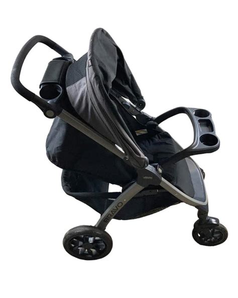 Chicco Bravo Quick Fold Stroller Black 2025 — Goodbuy Gear