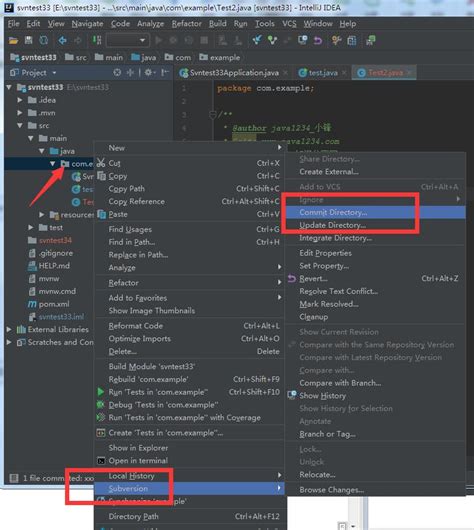 Idea提交新增或者修改到svnjava开源博客系统 Powered By Java1234 Idea提交新增或者修改到svnjava开源博客系统 Powered By Java1234