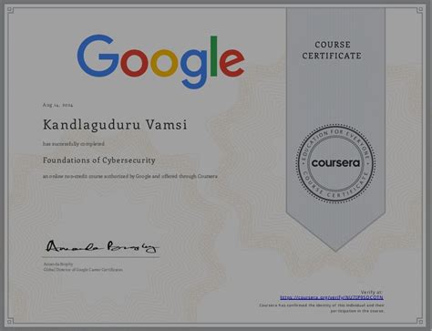 Completing Courseras Cyber Security Course Vamsi K Posted On The