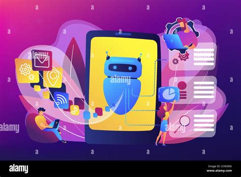 Natural Language Processing Concept Vector Illustration Stock Vector Image And Art Alamy