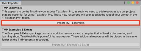 Quickstart To Textmesh Pro Unity Learn