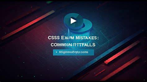 How To Avoid Common Mistakes In The Css Exam Css Exam Css Pms Times