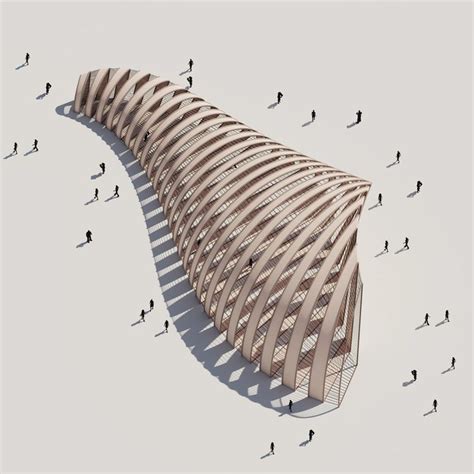 Parametric Shell Pavilion Junelee Architecture Architecture