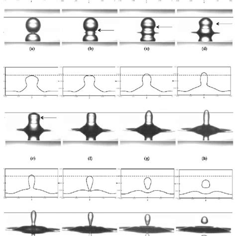 Partial Coalescence Phenomena For Aspect Ratio A 1 With Two Download Scientific Diagram