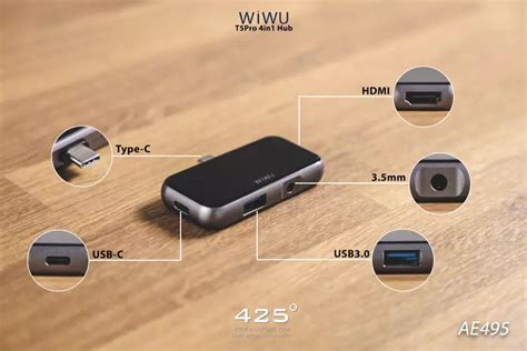 WIWU 4 In 1 USB C HUB T5 Pro Best Price In Sri Lanka Ido Lk