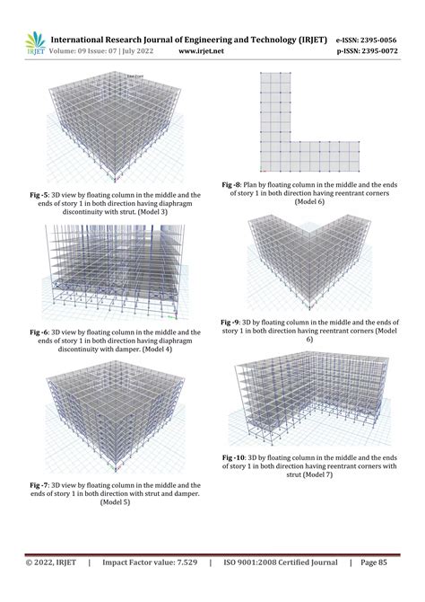 Seismic Optimization Of Horizontally Irregular Buildings With Floating Column Using Dampers Pdf