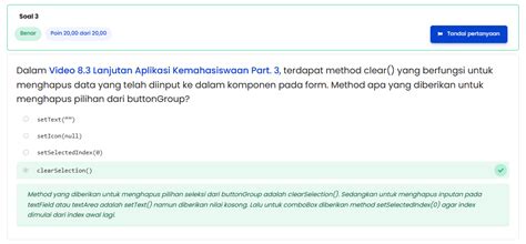 Lab Activity Studi Kasus Aplikasi Kemahasiswaan Bagian