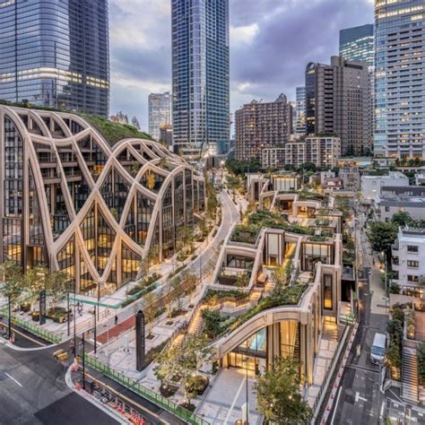 Heatherwick Studio Unveils Undulating Mixed Use District In Tokyo